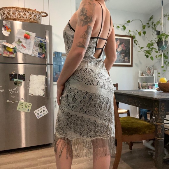 G.A.S. | Dresses | Vintage Gas Tassel Dress | Poshmark